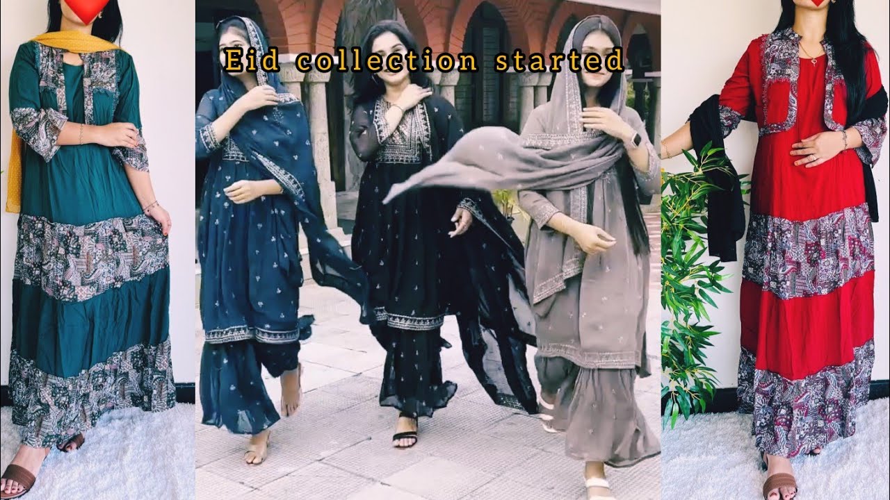 പെരുന്നാൾ കളക്ഷൻ വന്നുട്ടോ😍 2023 most beautiful women dresses ...