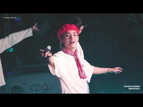 [4K]190320 _LOVE MYSELF_ 뷔 V focus  BTS LOVE YOURSELF TOUR IN HONG KONG