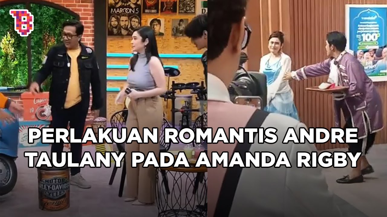 Perlakuan manis Andre Taulany pada Amanda Rigby, terciduk foto diam ...