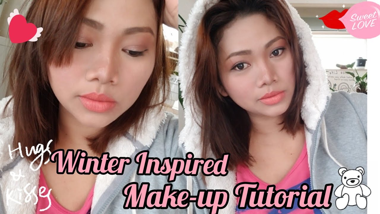 Winter Inspired Makeup Tutorial|Easy Makeup - YouTube