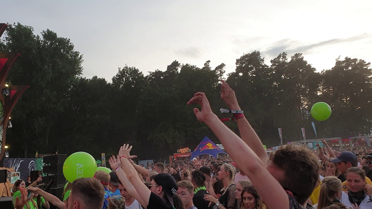 Open Beatz 2019 Aftermovie Take 14 Mainstage Ball Party vorn Techno ...