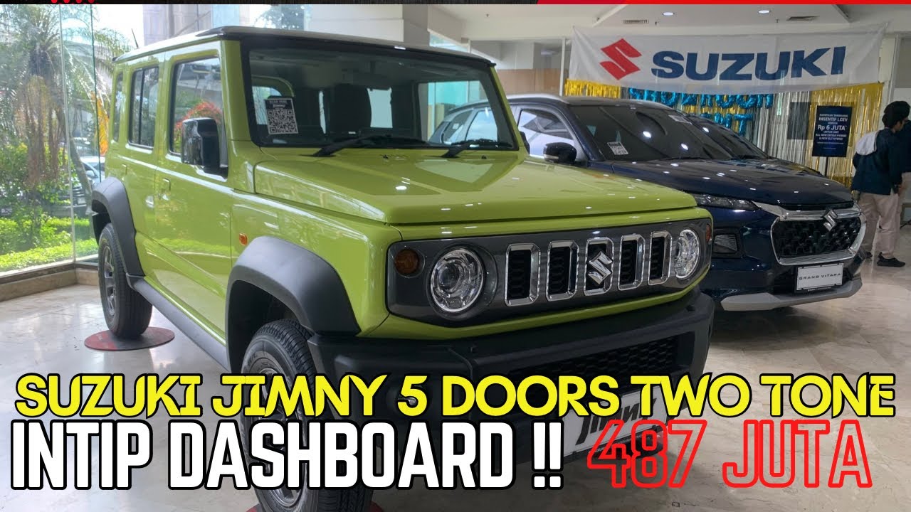 INTIP DASHBOARD!!! SUZUKI JIMNY 5 DOORS AT TWO TONE COLOUR. REAL MOBIL ...