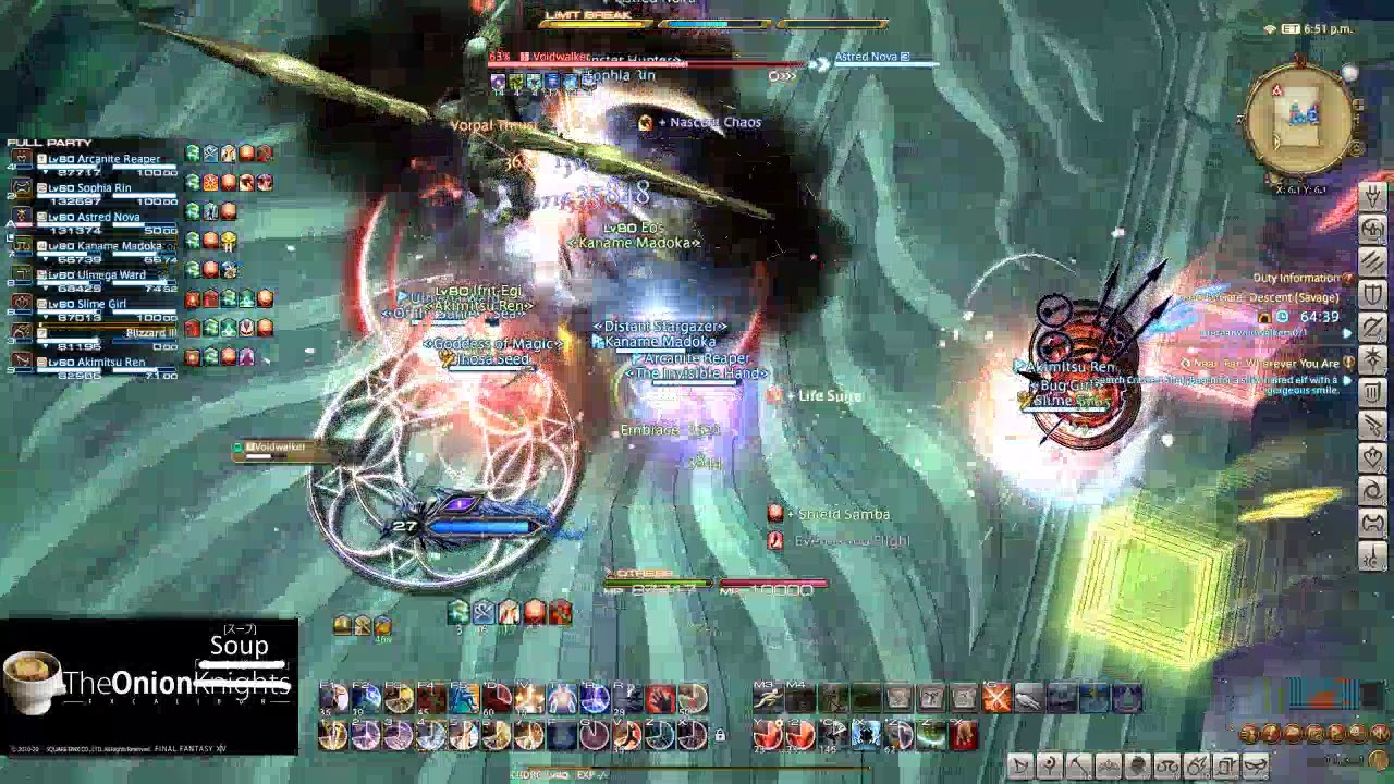 FFXIV - Soup Squad vs Voidwalker (E2S Clear) - YouTube