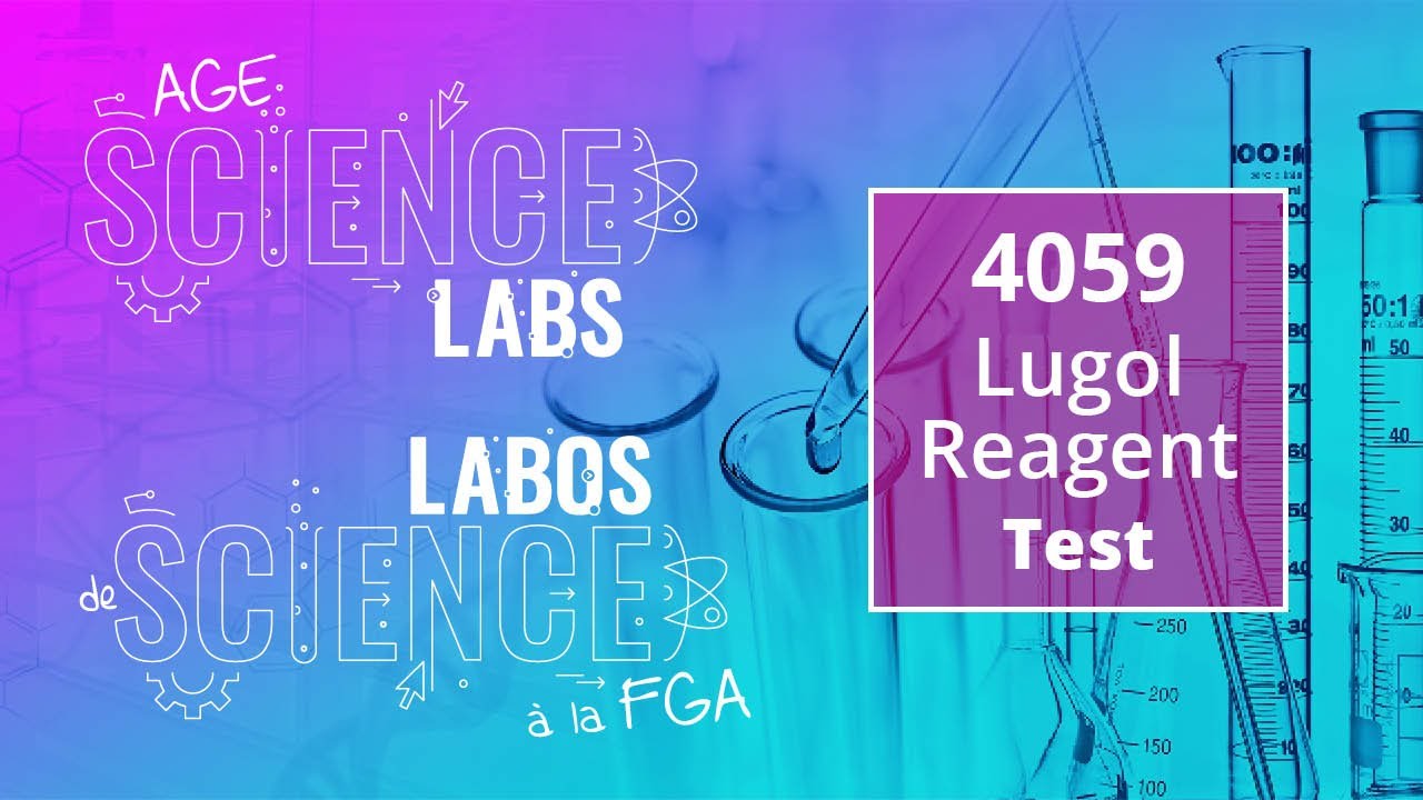 Science Lab 4059 Iodine test - YouTube