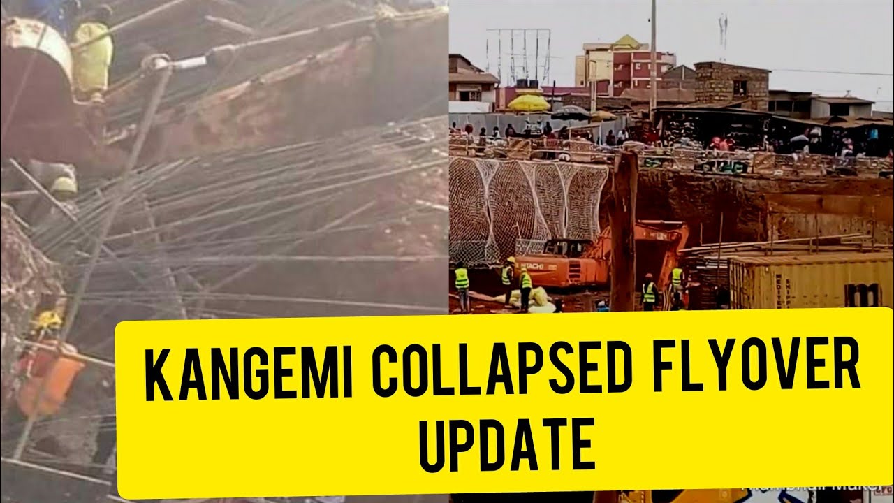 Kangemi Flyover Collapse! Reconstruction On The Project Is Going On ...