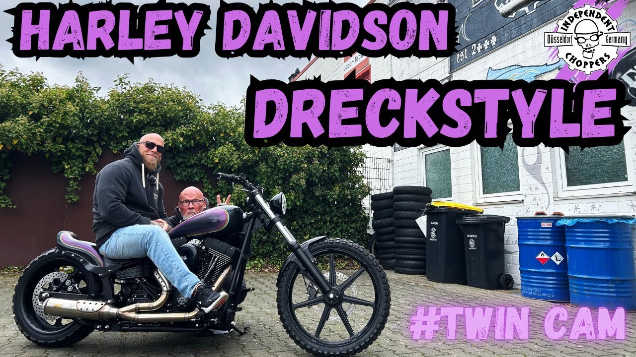 Independent Choppers - Harley Davidson Custom Dragstyle oder Dreckstyle ...