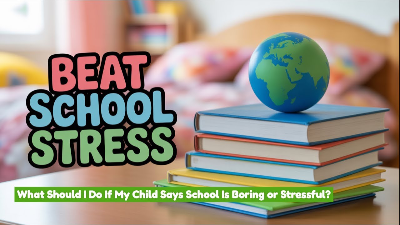 Your Child Says School Is Boring? Here's What To Do - YouTube