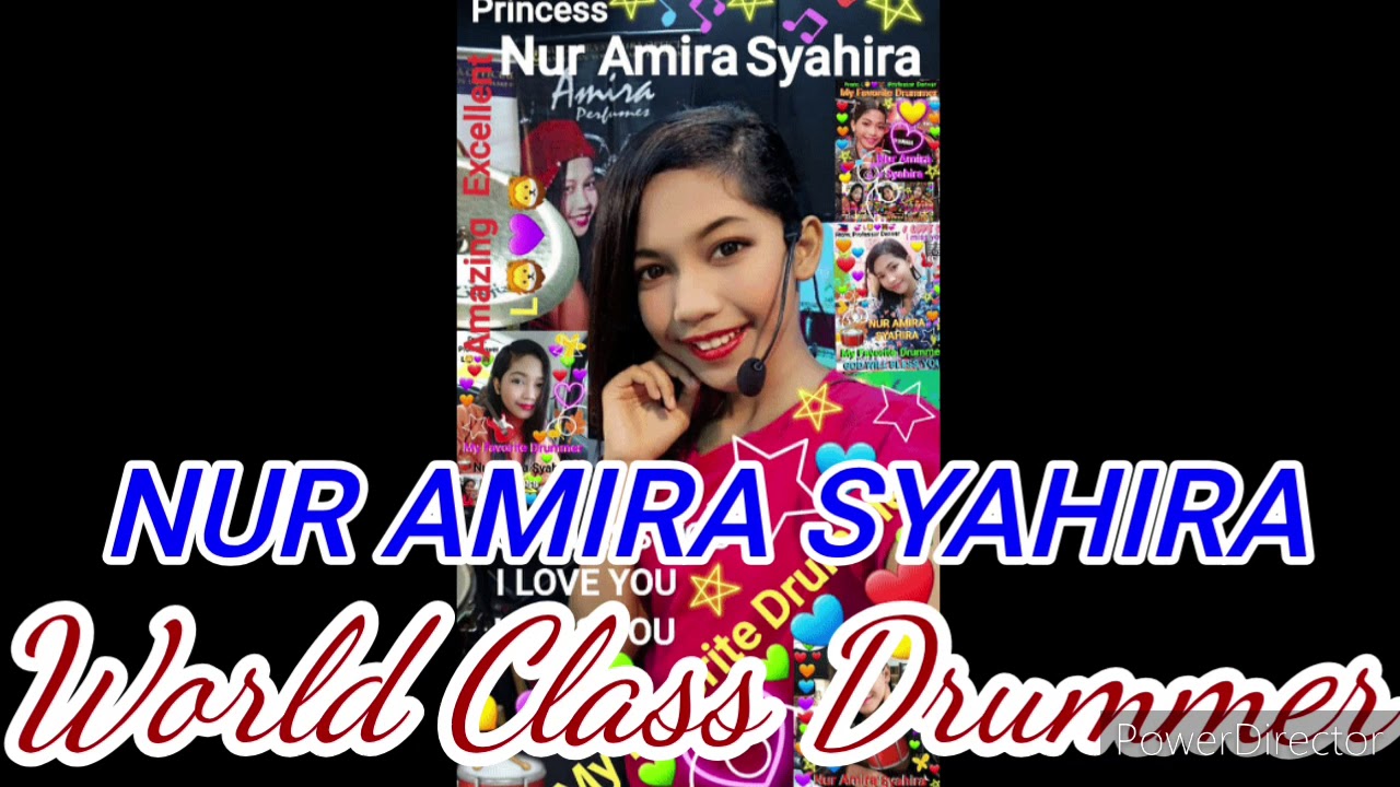NUR AMIRA SYAHIRA- The World Class Drummer - YouTube