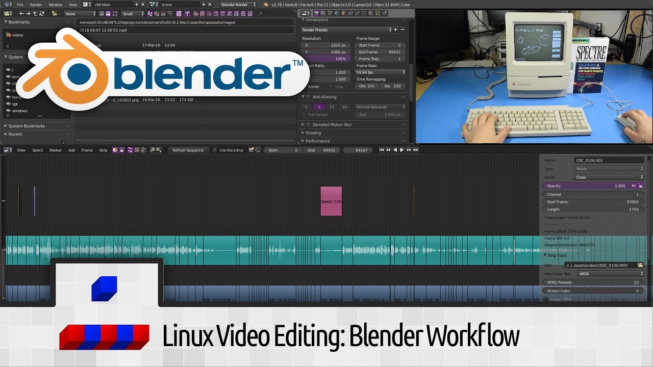 META: Linux Video Editing - Blender Workflow - YouTube