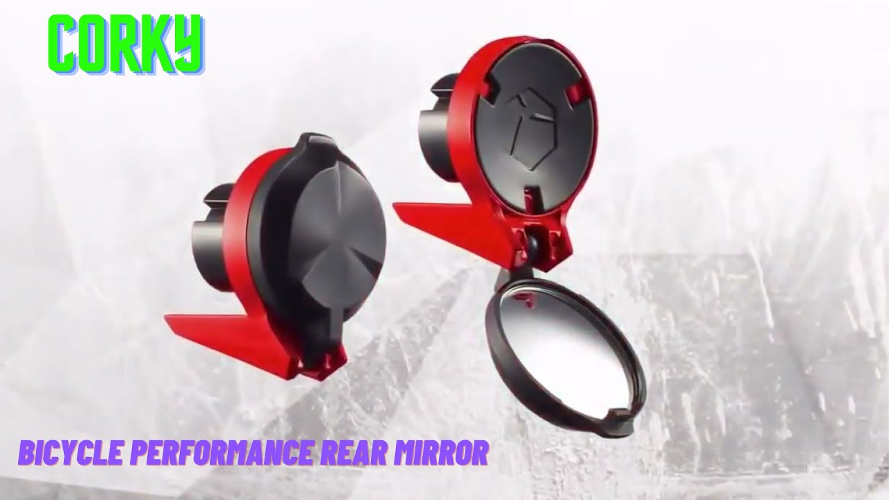 CORKY | Bicycle Performance Rear Mirror - YouTube