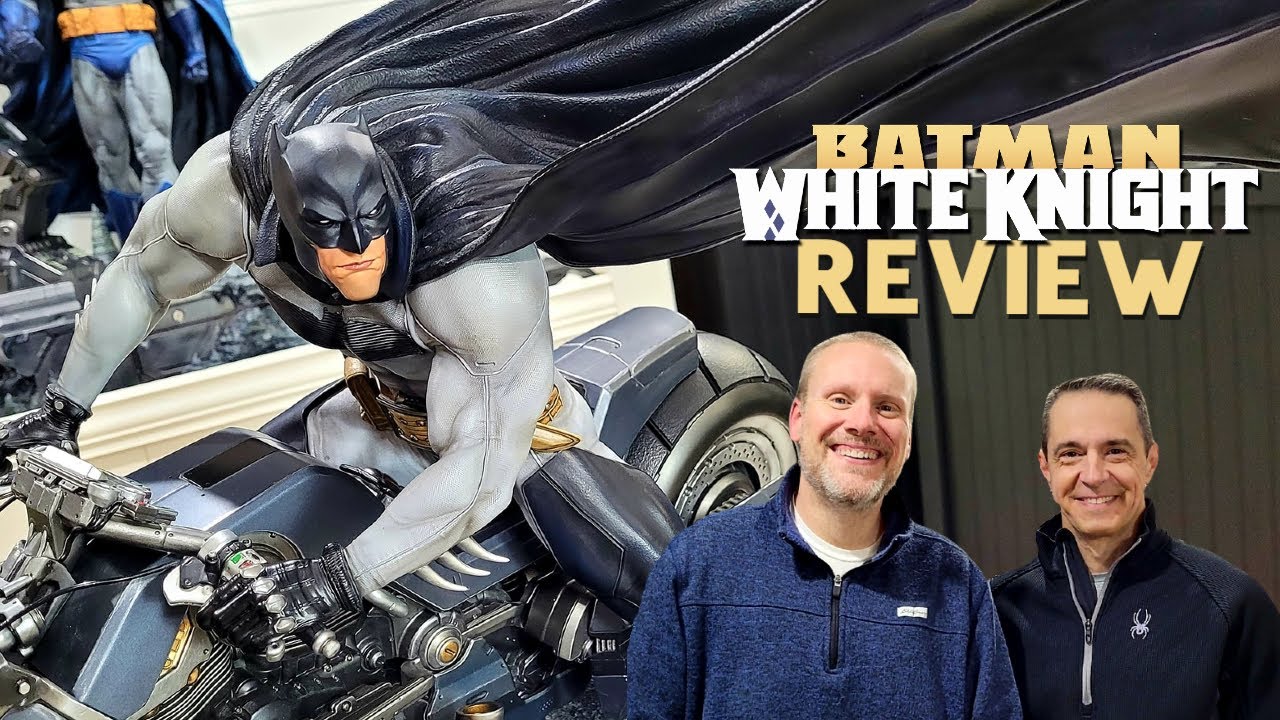 💥FIRST ON YOUTUBE REVIEW! Batman: White Knight [Batcycle Edition ...