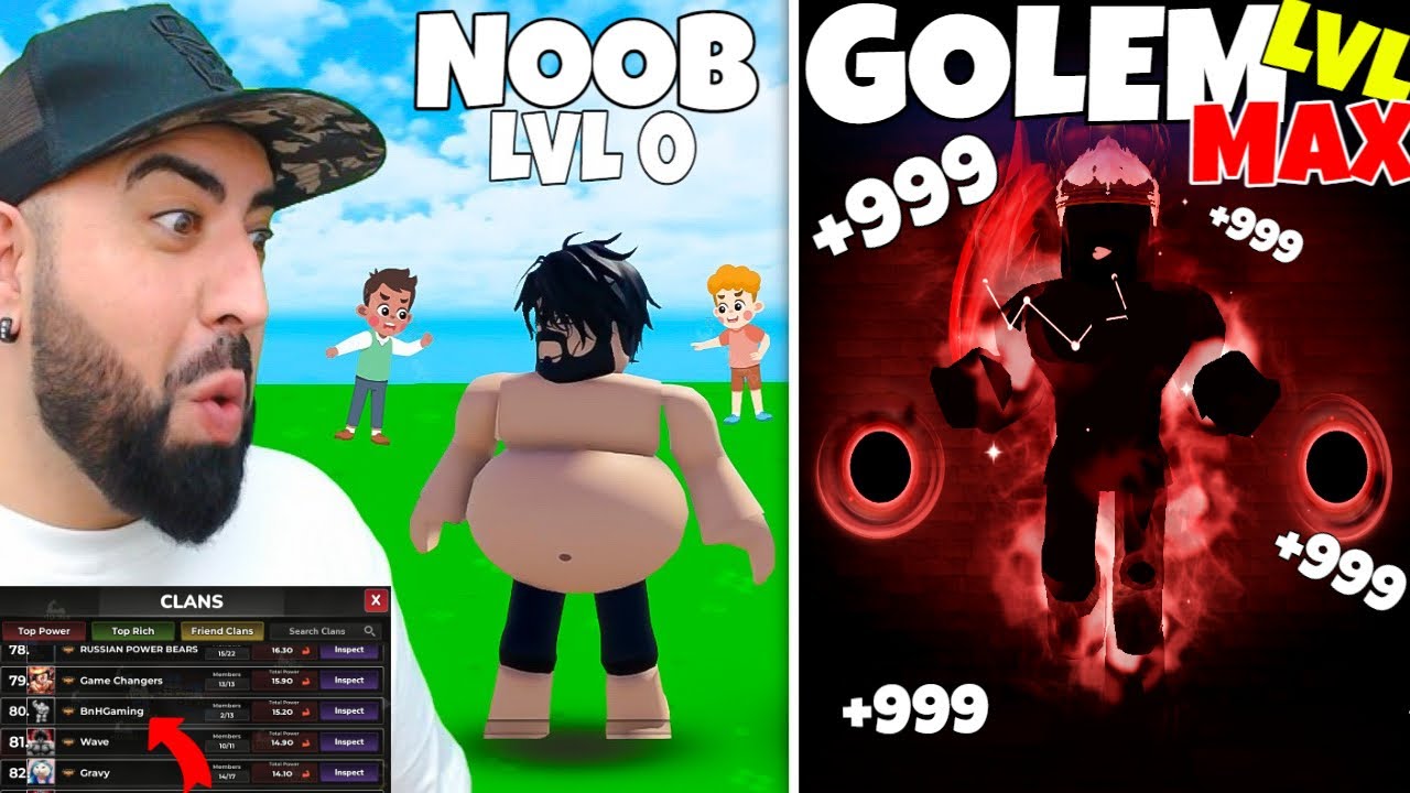 I Became SUPER MAX STRONG in Roblox Gym League! - YouTube
