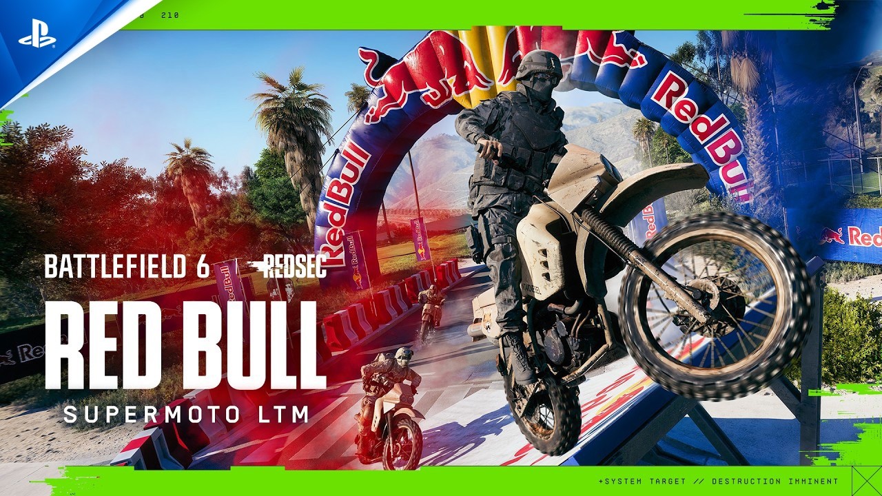 Battlefield REDSEC | Red Bull Supermoto Gauntlet Event | PS5 - YouTube