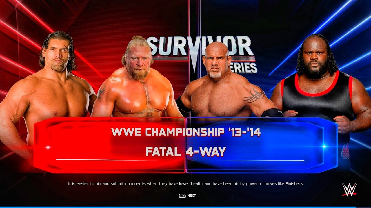 BROCK Lesnar Vs Goldberg Vs The Great Khali Vs Mark Henry - WWE Tittle ...