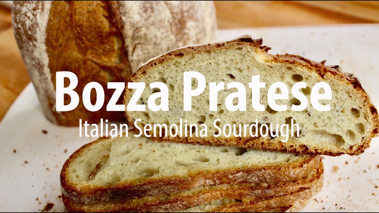 Bozza Pratese Tuscan Semolina Bread with Sourdough by a Master Baker ...