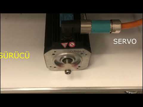 LENZE EVS9324-ES SERVO SÜRÜCÜ VE MOTOR TESTİ