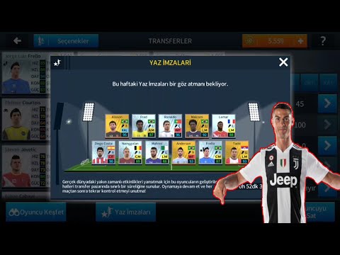 YAZ İMZALARI +ONLİNE MAÇ ! DREAM LEAGUE SOCCER 2018