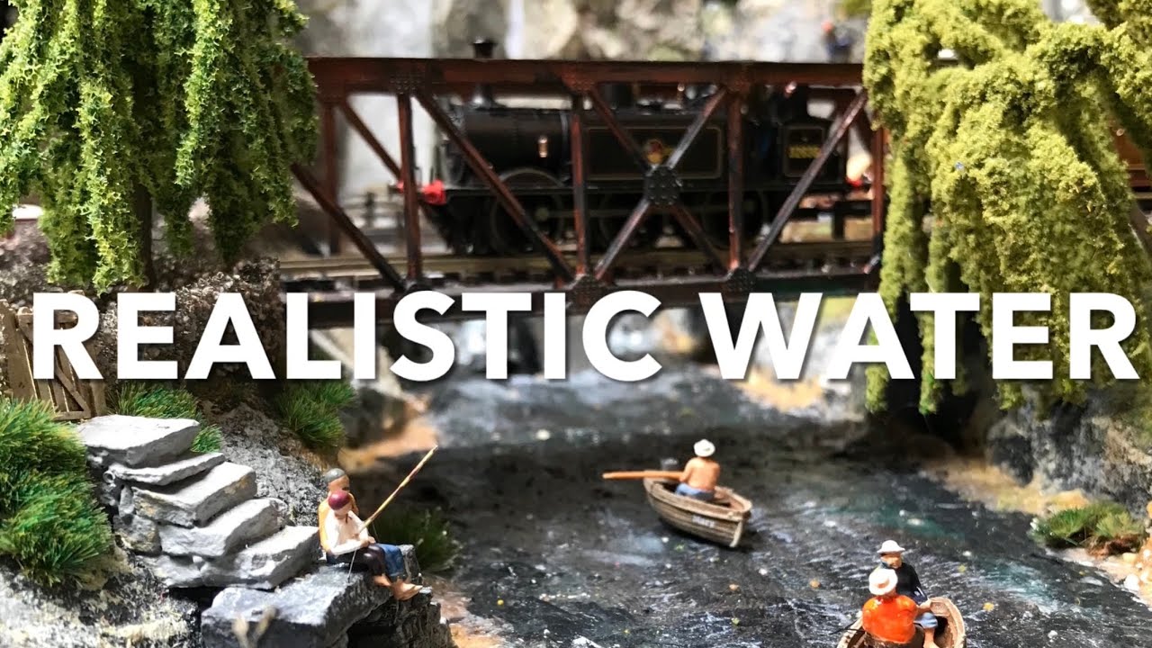 MAKING REALISTIC WATER ON A MODEL RAILWAY - YouTube
