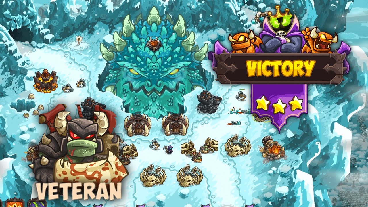 Jokull's Nest | JOKULL BOSS | Veteran | 3 Stars | Kingdom Rush ...