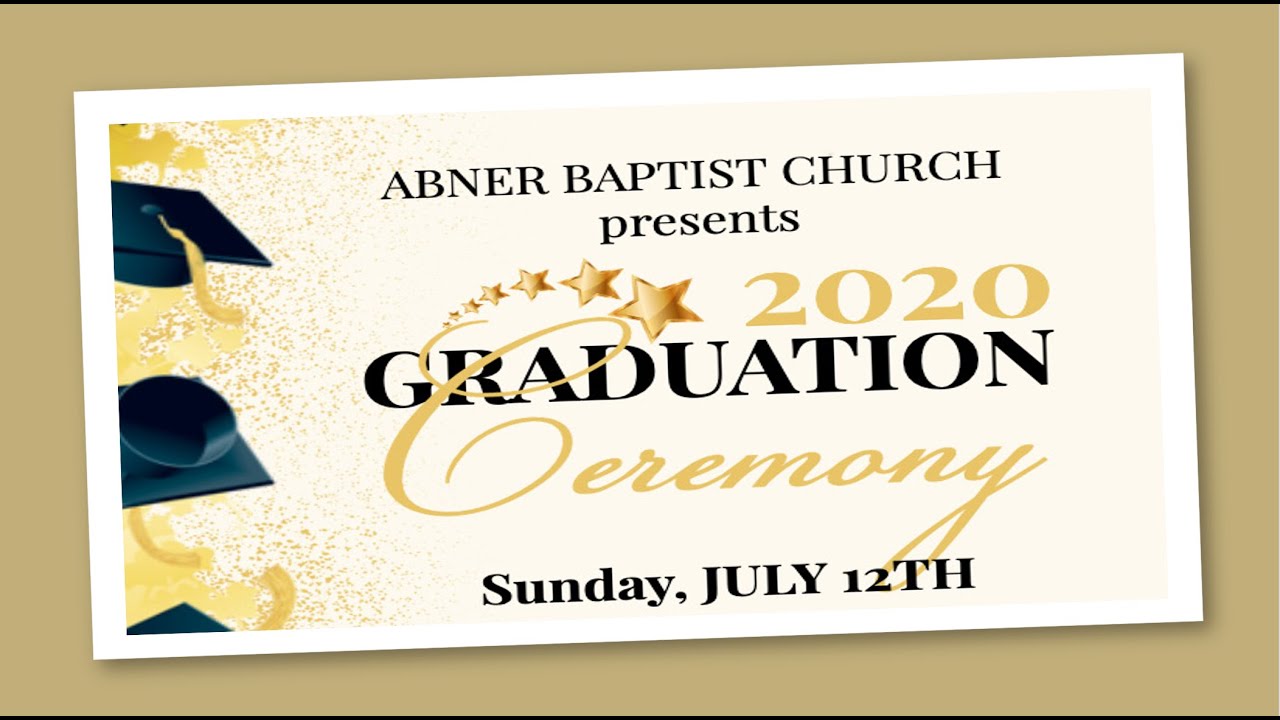 Class of 2020 Virtual Graduation Ceremony - YouTube