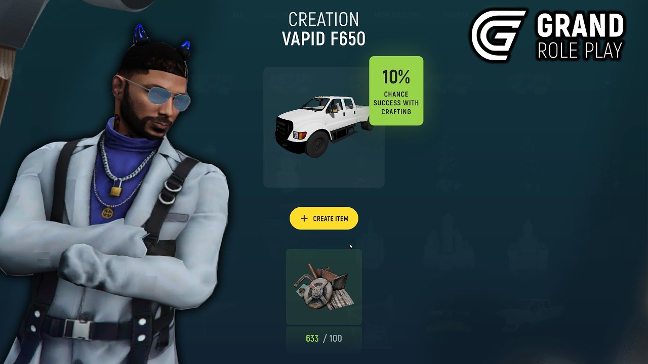 Trying to Craft the New F650 in Grand RP.. | is it Worth it?? - YouTube