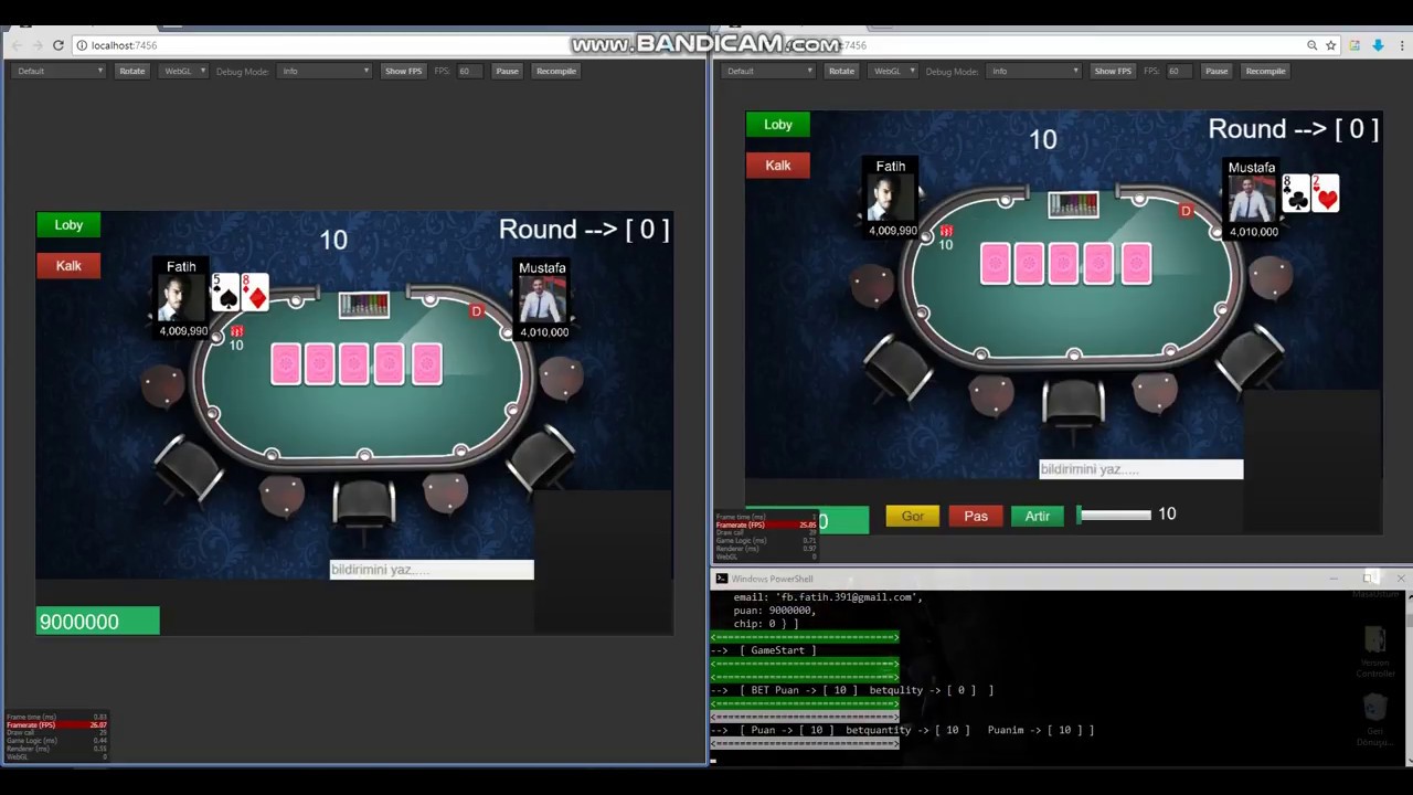 Test33 Poker bug - YouTube