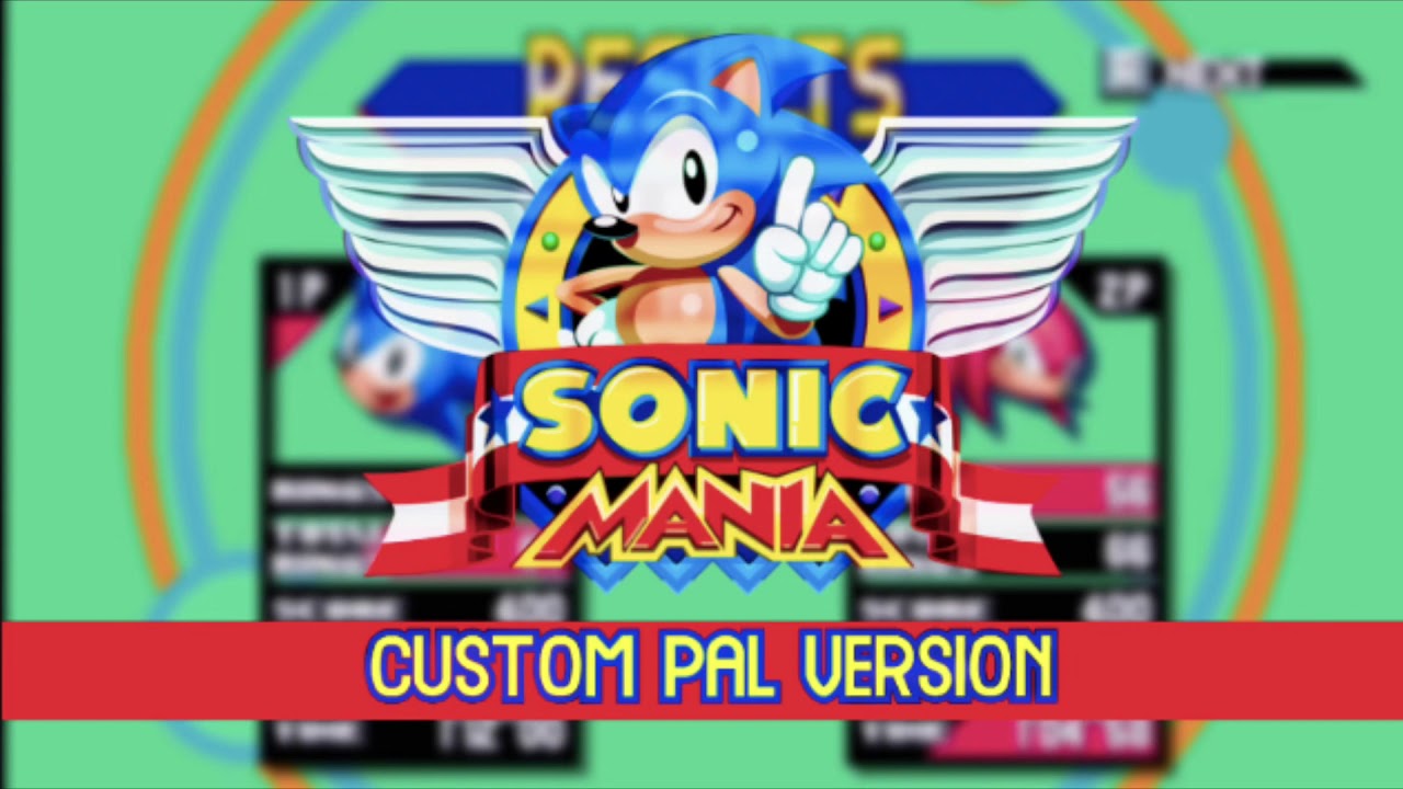 Competition Results - Sonic Mania (Custom PAL Version) - YouTube