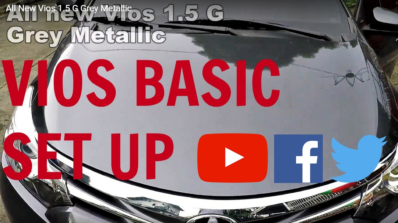 All New Vios 1.5 G Grey Metallic - YouTube