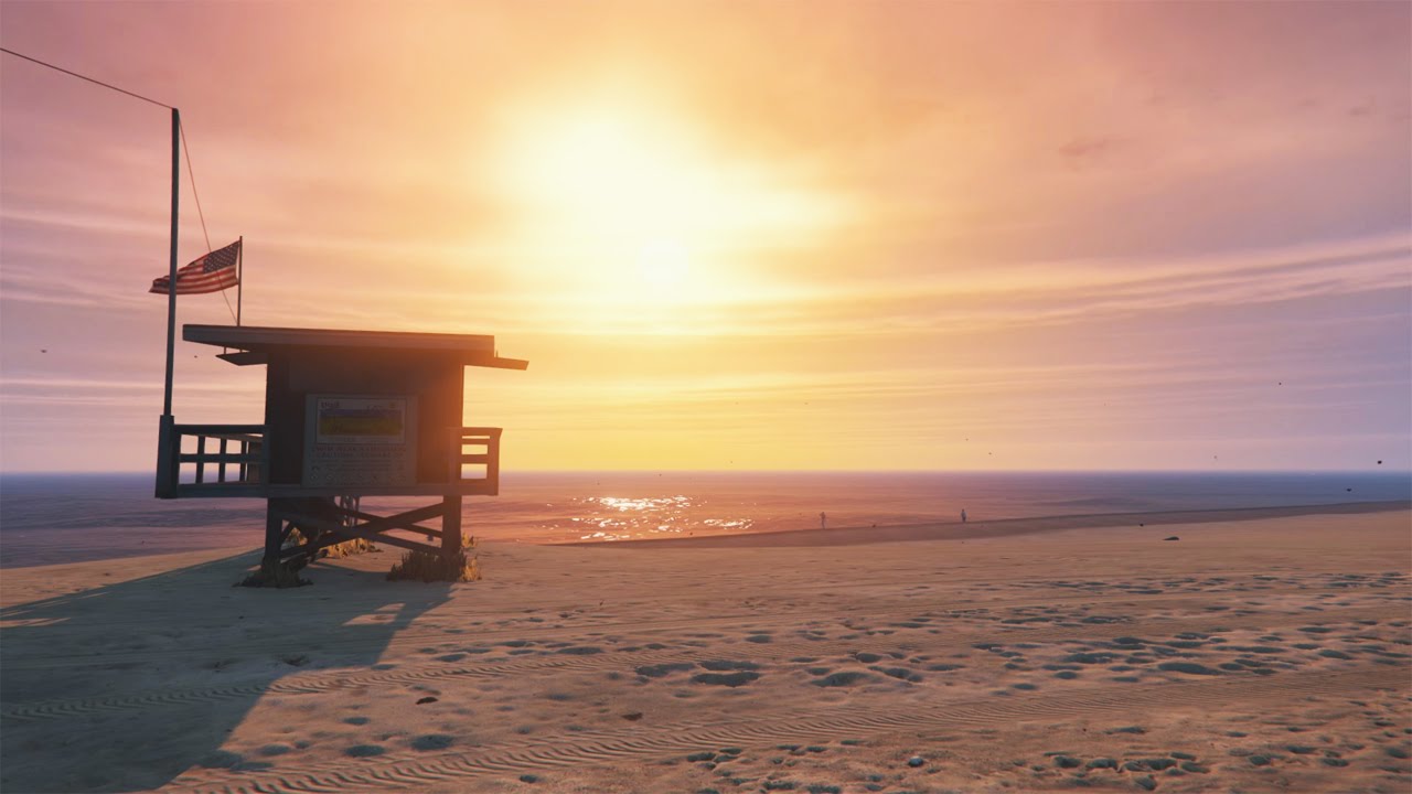 GTA 5 - Short Beautiful Scenery Film - PC Max Settings - YouTube