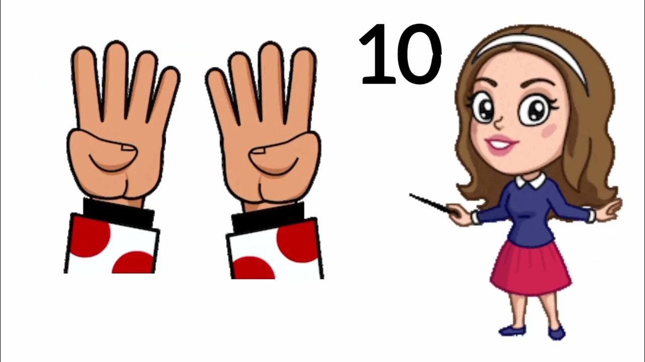 Ten little fingers | rhyme | Ten little fingers rhyme for kids ...