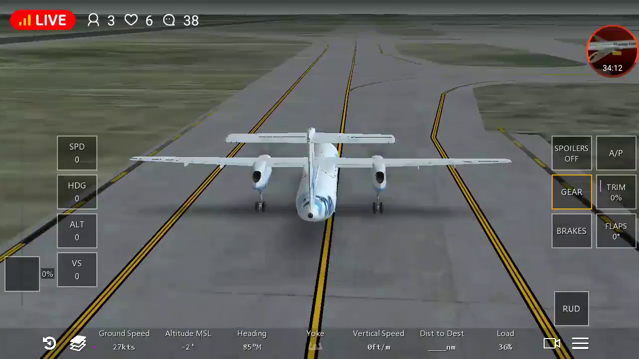 flybe dash 8 EBBR -EHAM Flight BE1035 - YouTube