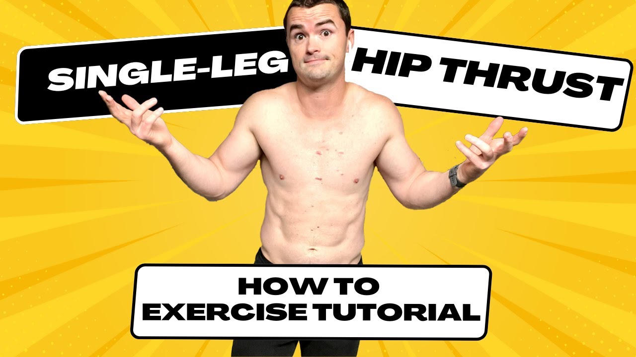 Proper Single Leg Hip Thrust Form and Technique » Exercise Tutorial ...