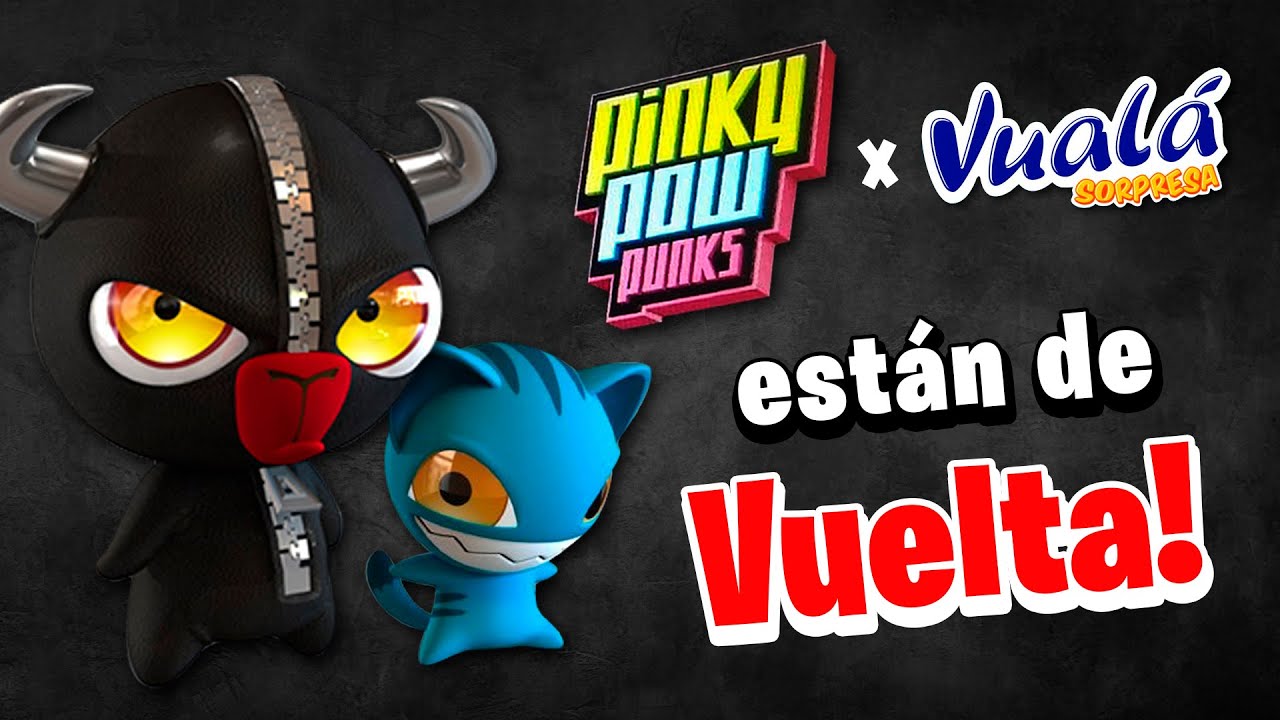 Pinky Pow Punks OFICIALMENTE llega a Vualá Sorpresa con 55 Figuras 🔥 ...