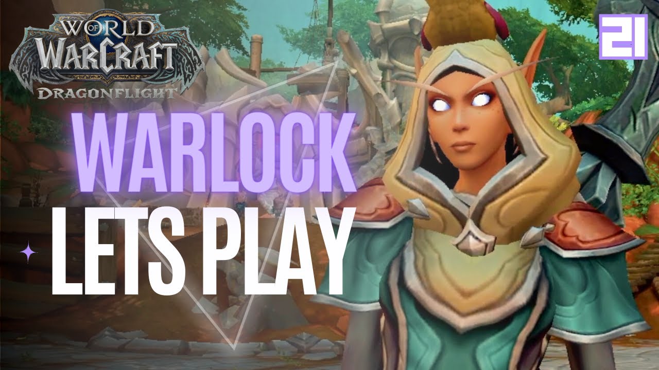 🎮 let's play world of warcraft — void elf warlock — part 21: the waking ...