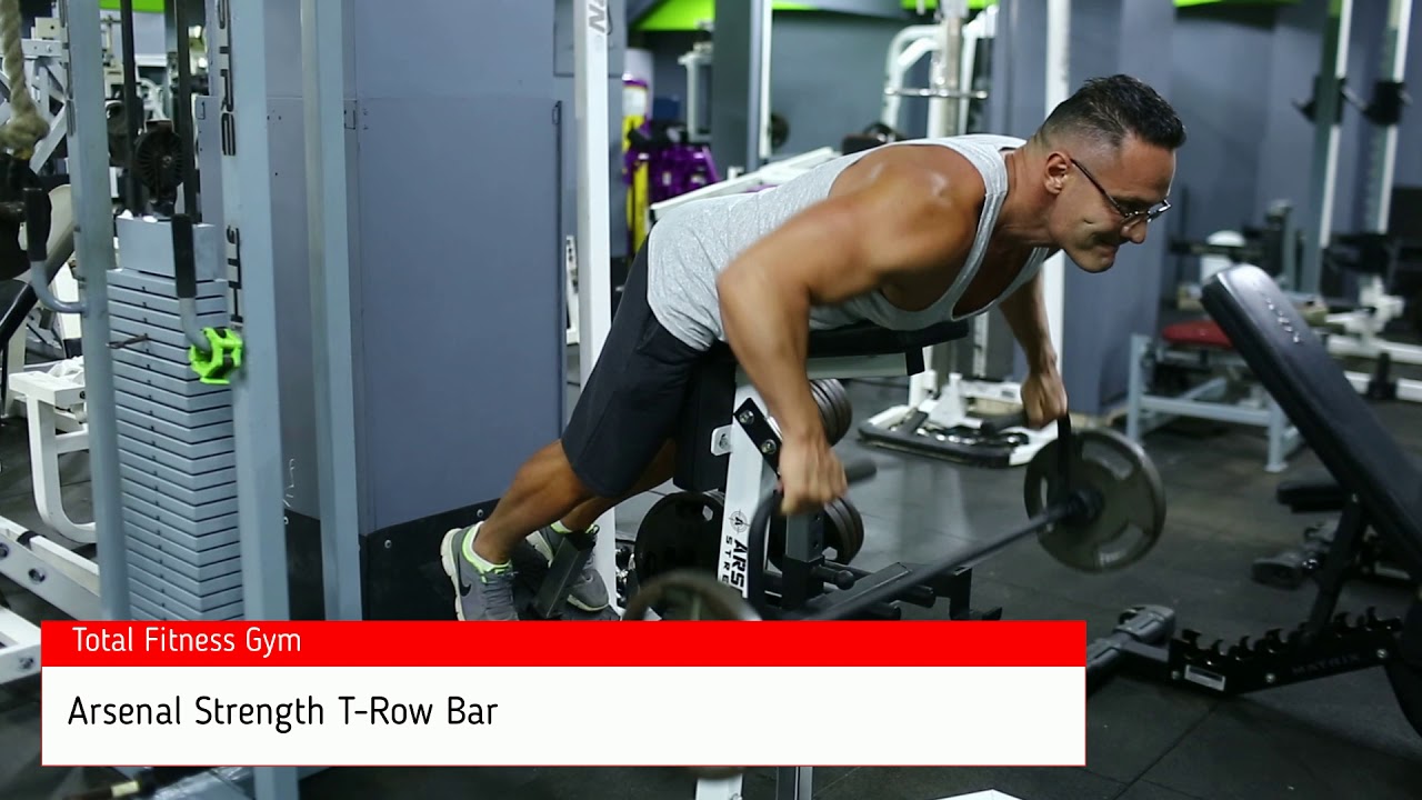 Arsenal Strength T Row Bar - YouTube