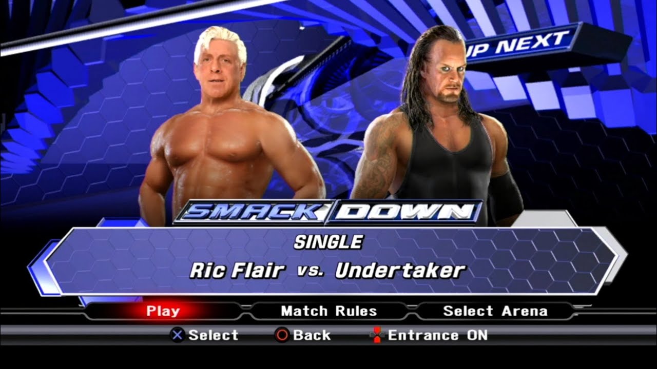 WWE Smackdown vs. Raw 2009 - Ric Flair vs. Undertaker - YouTube