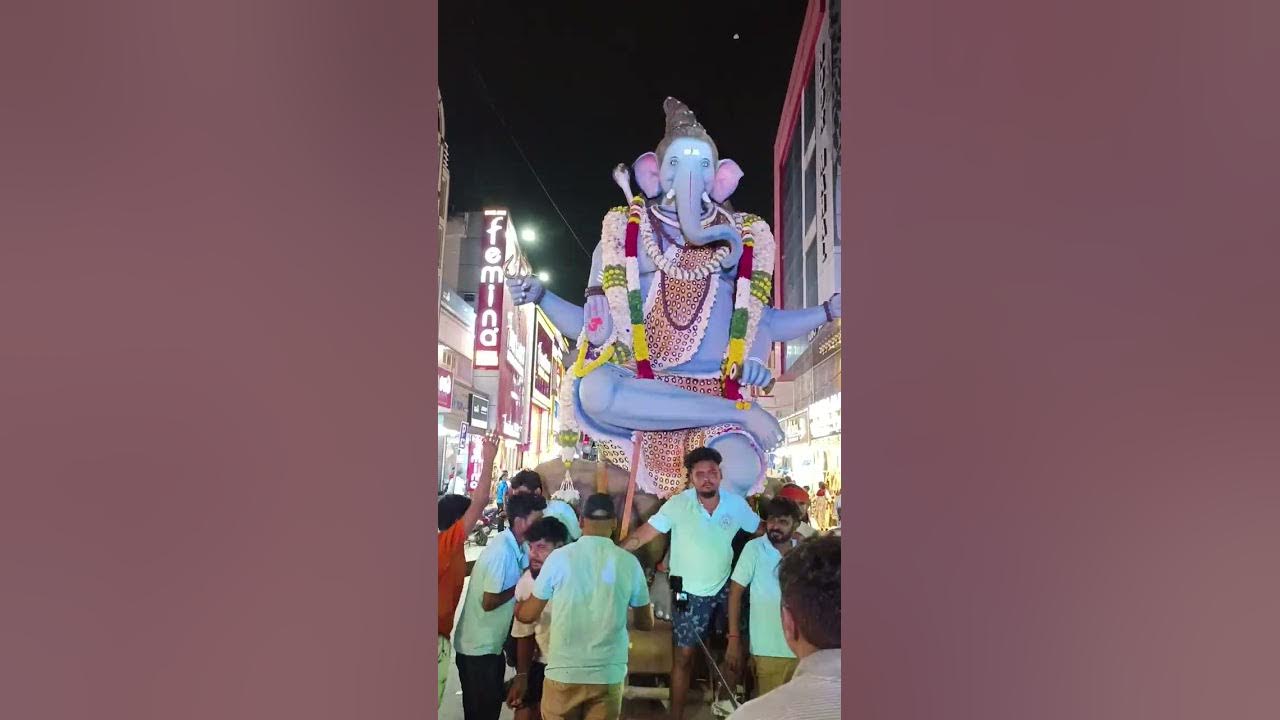 Bangalore shivaji Nagar/Ulsoor Biggest Ganesha'S utsav 2023🔥immersion of Lord Ganesha's 🔥 - YouTube