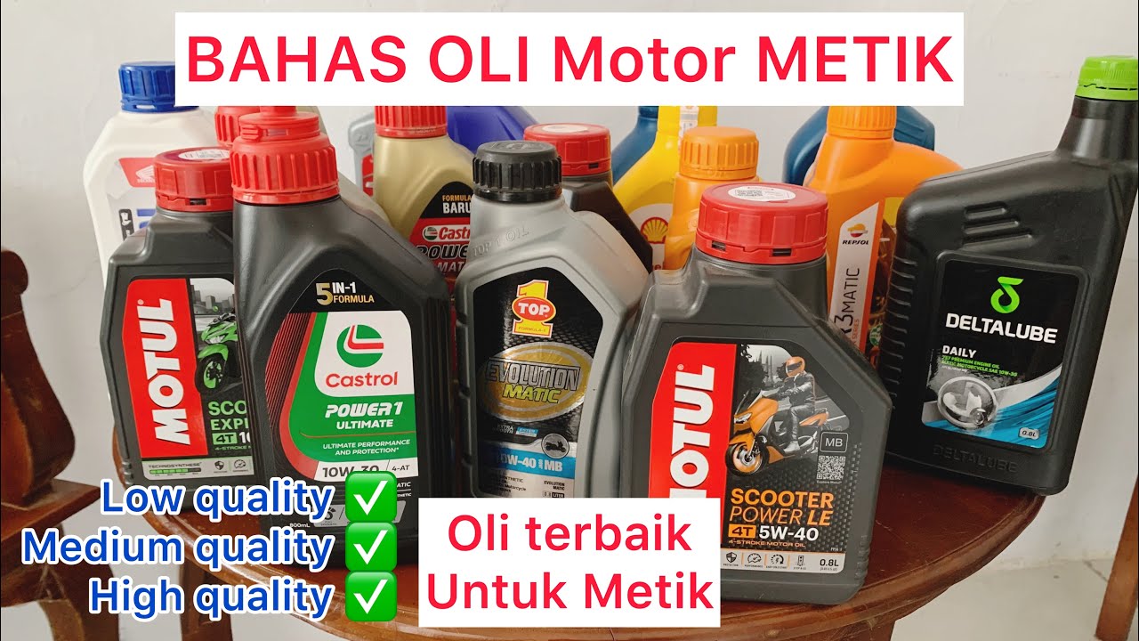 Oli terbaik untuk motor matic | oli matic terbaik | Vario 125 BEAT ...
