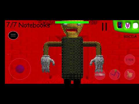 baldi helps himself mod menu - YouTube