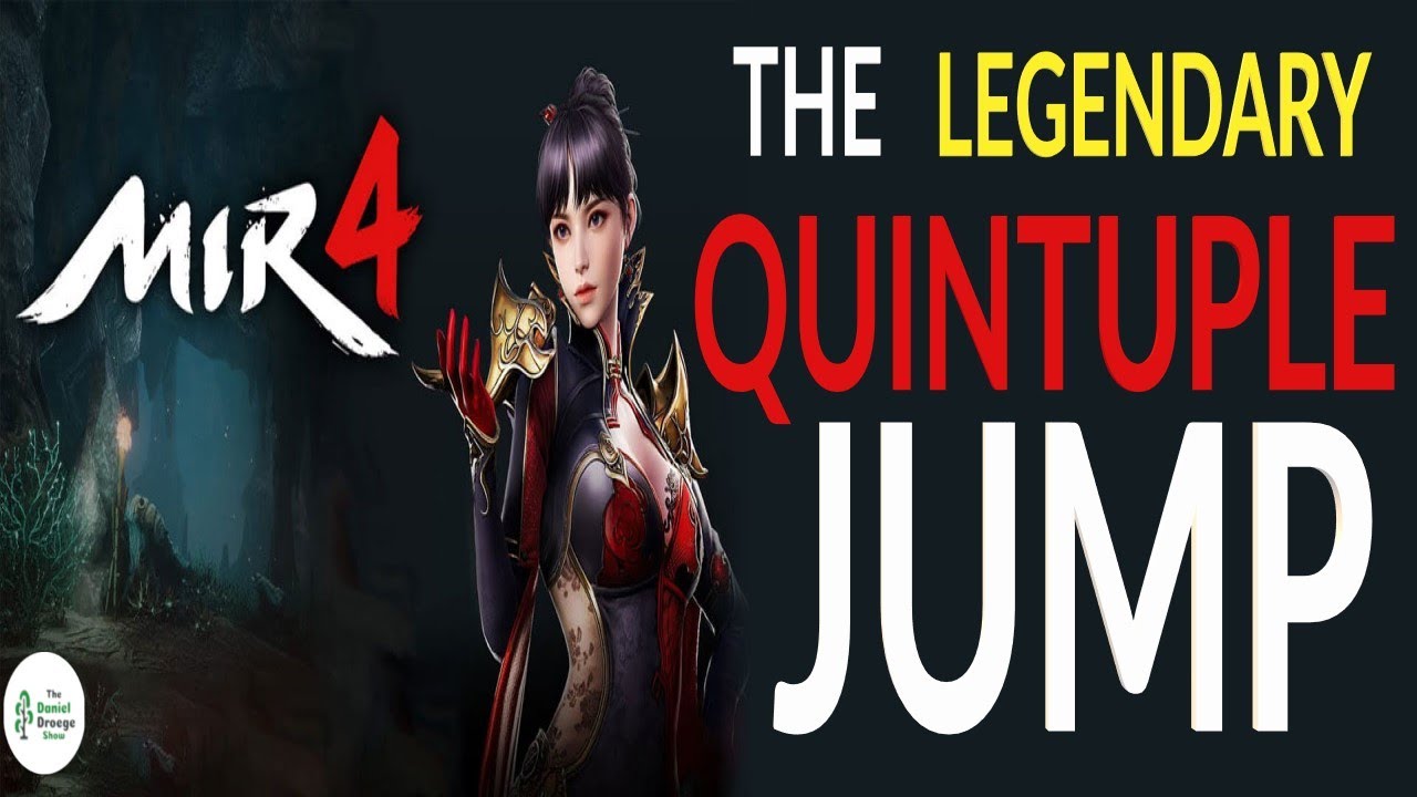 How To Quintuple Jump In MIR4 - YouTube