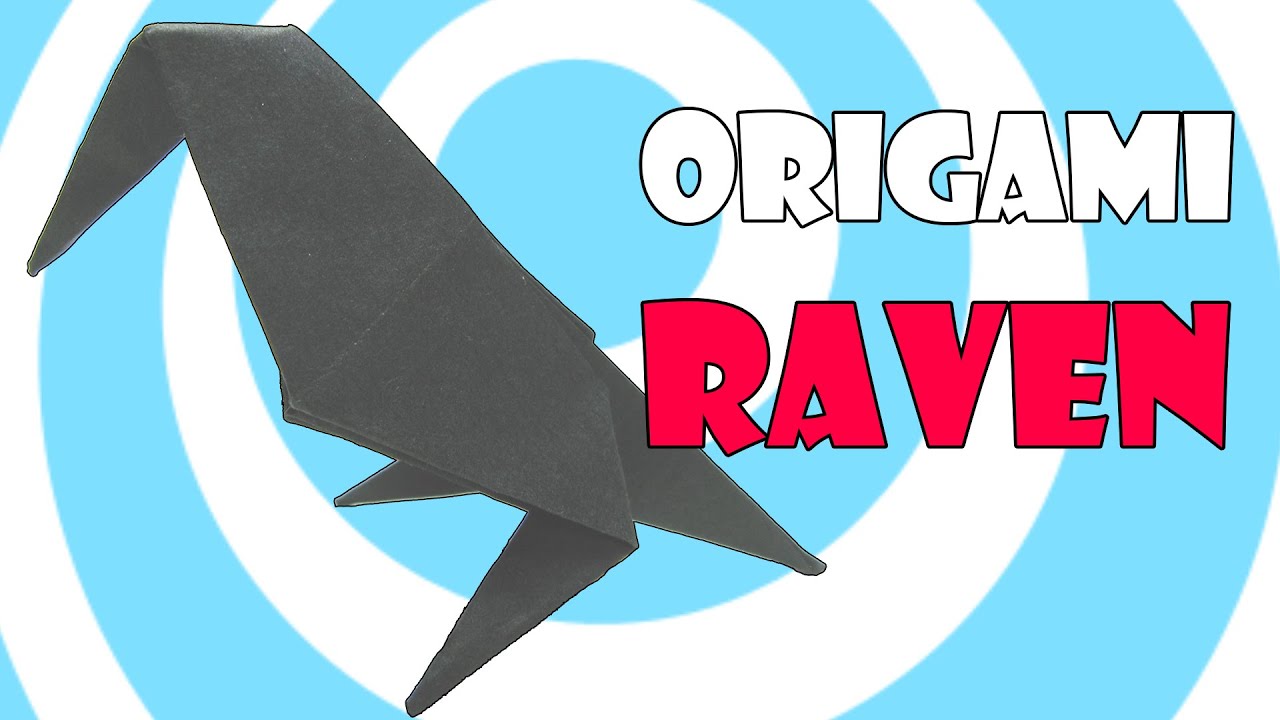 Origami Raven (Crow) Video Instructions - YouTube