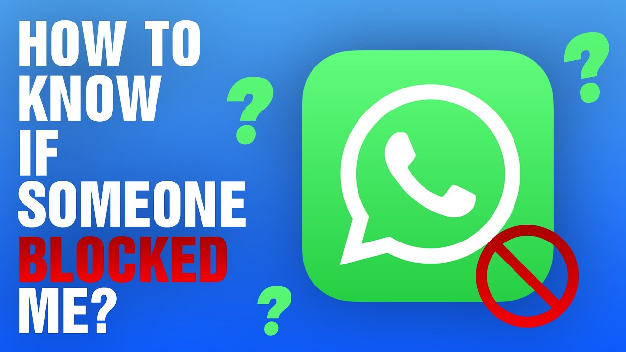 How To Know If Someone Blocked Me On WhatsApp - YouTube