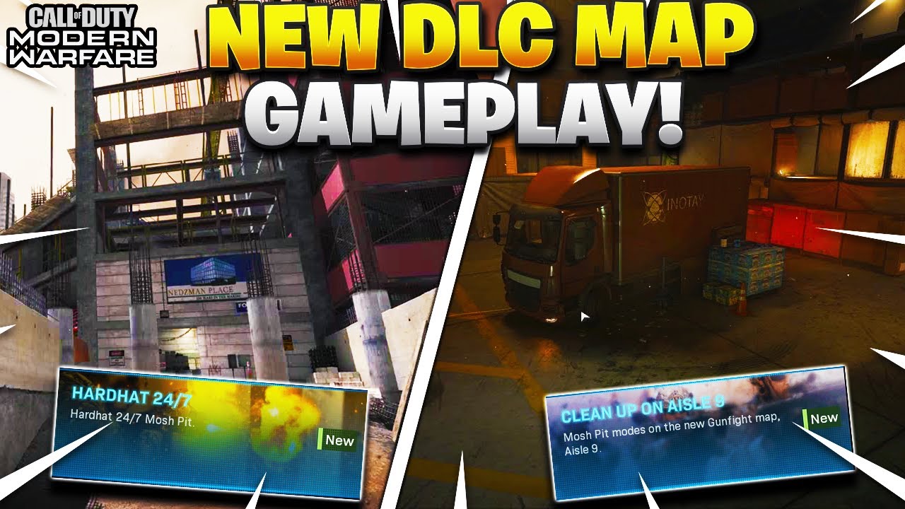 MODERN WARFARE: NEW "HARDHAT" & "AISLE 9" DLC MAP GAMEPLAY (COD MW NEW ...