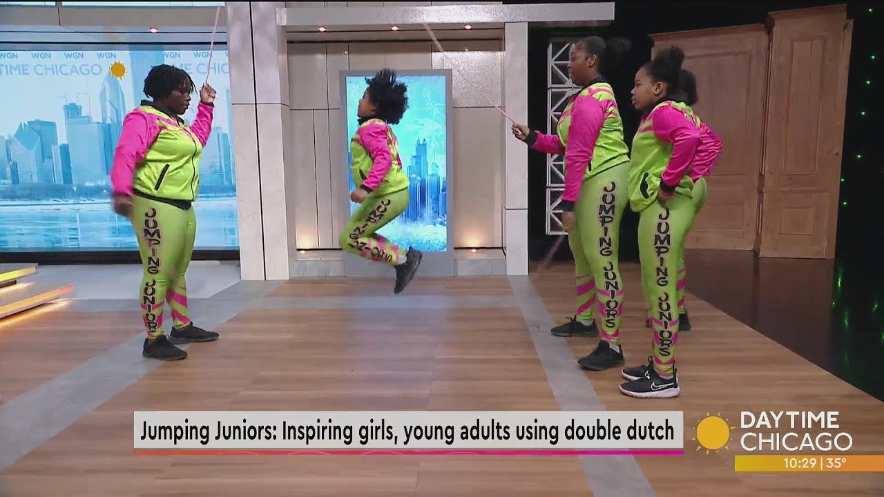 Jumping Juniors: Inspiring girls, young adults using double dutch - YouTube