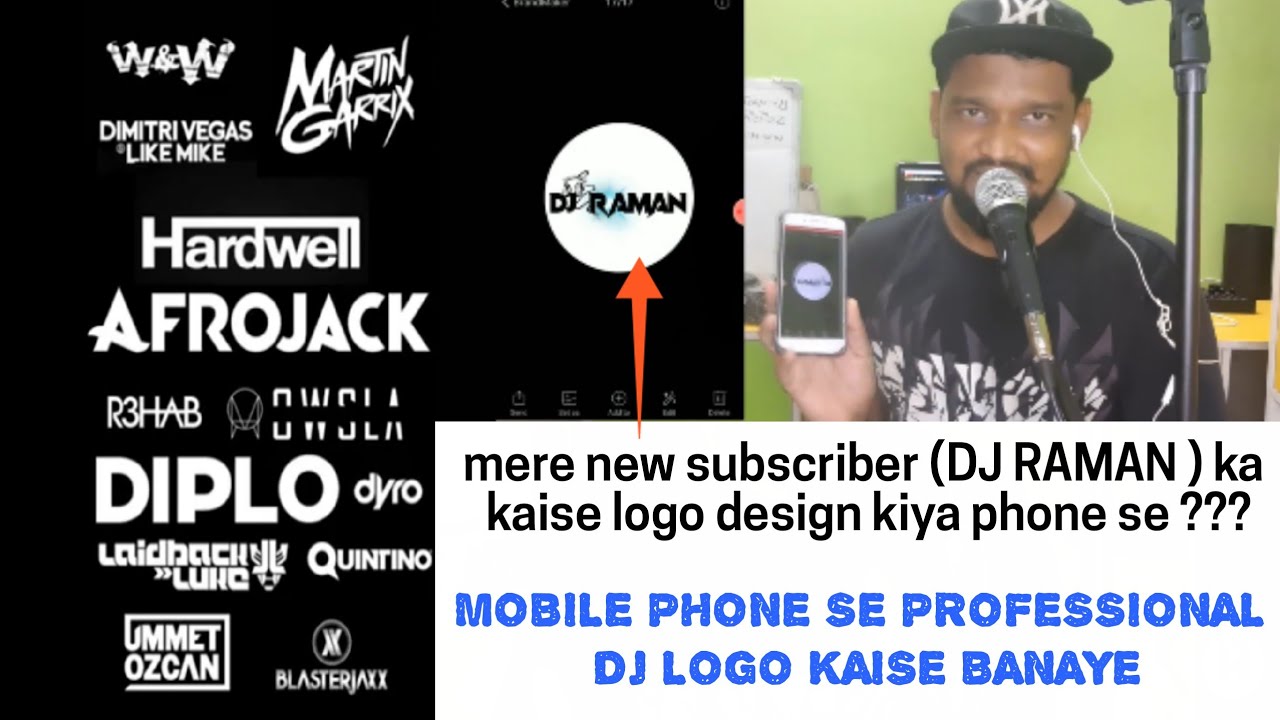 Professional Dj Logo Design