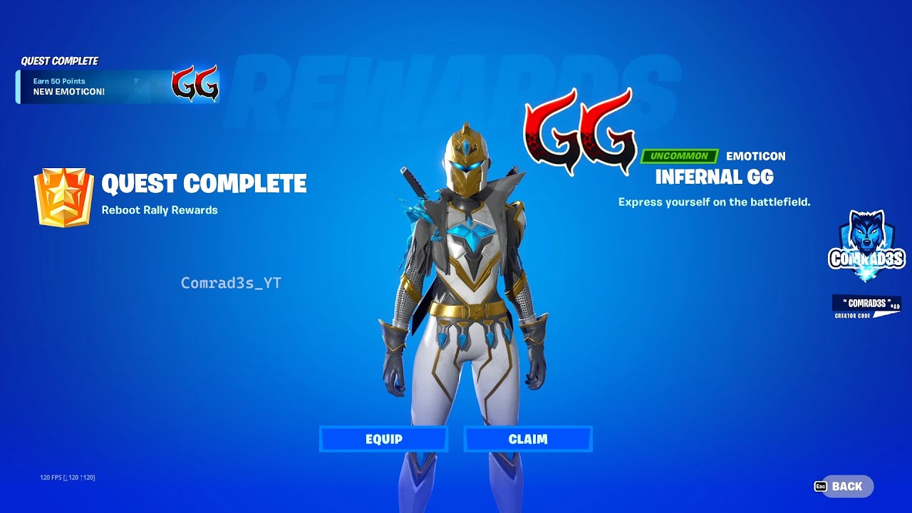 Rally your friends from their profile or the Reboot Rally event panel ...