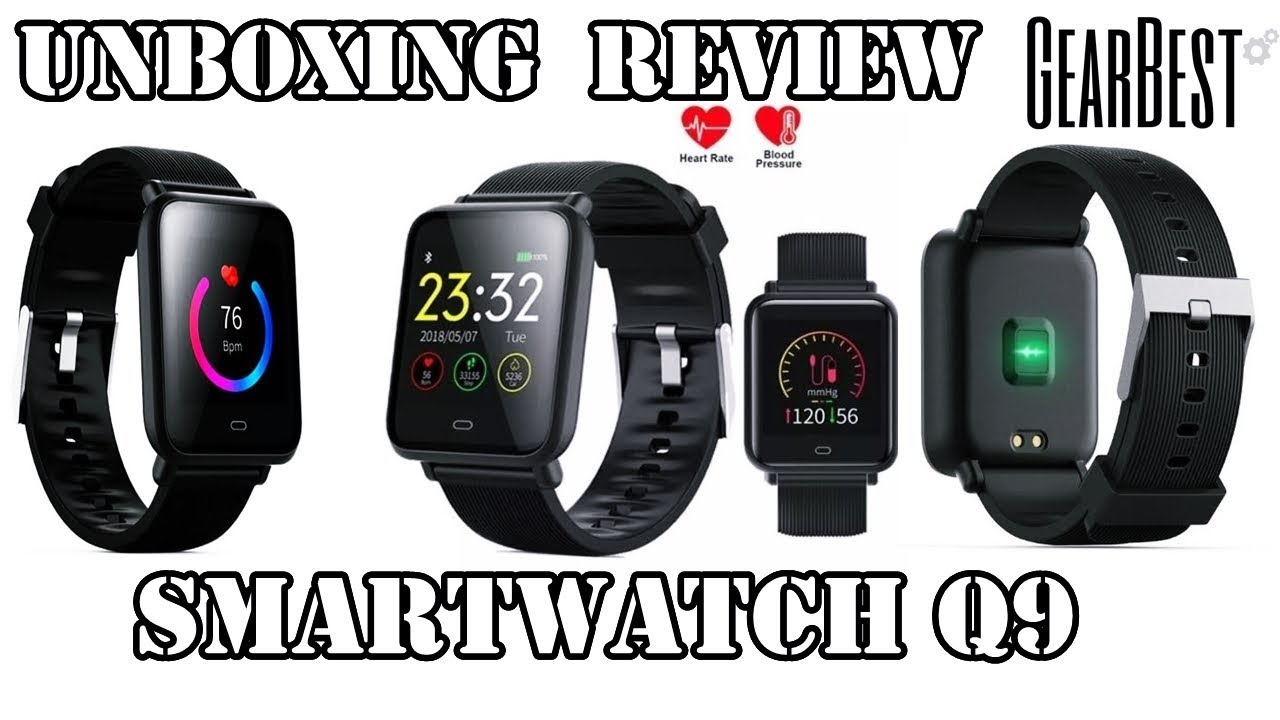 Unboxing Review Smartwatch Q9 Melhor Custo Benefício Comprado na ...