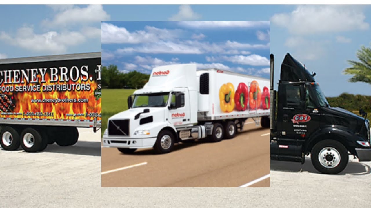 Cheney Bros and GFS Driver discuss food service and trucking! (Must ...