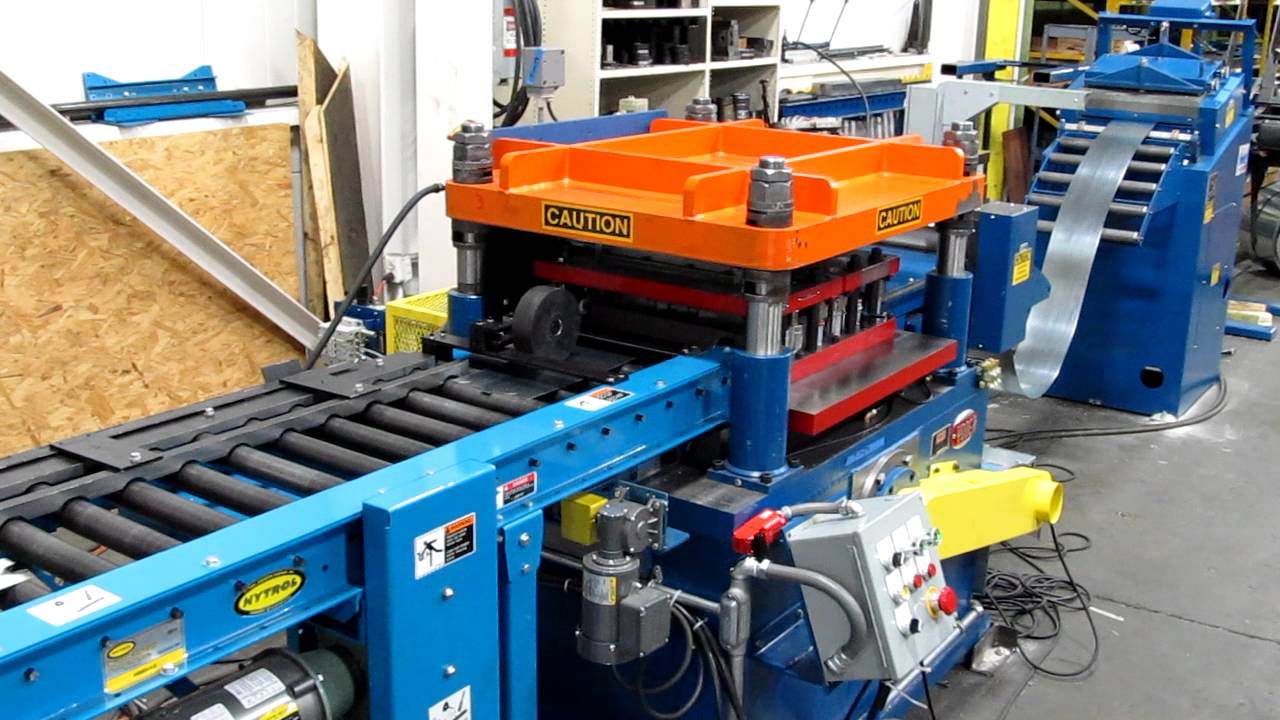 Programmable Pre-notching System for Roll Forming - YouTube