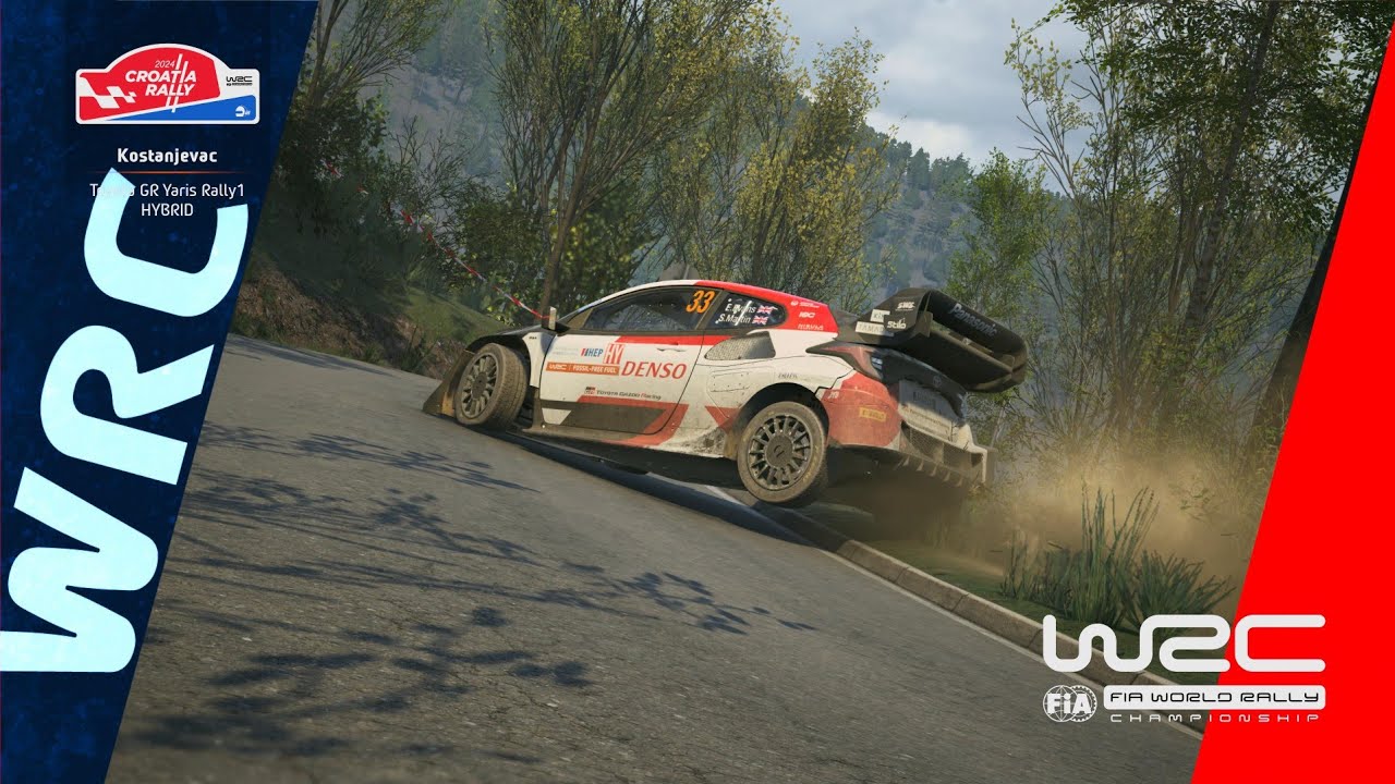 EA WRC First Hybrid Win Moment Gold medal - YouTube